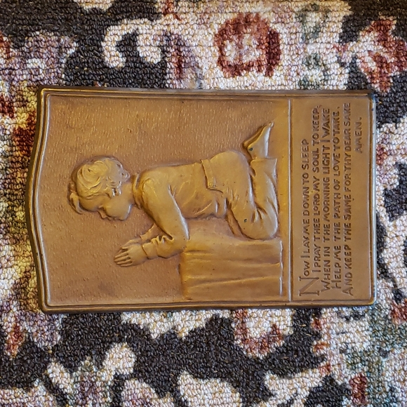 A Perin Product | Art | Vintagea Perin Product Rich Gold Bronze Hand ...